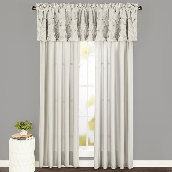 Ashlyn Ruched Pleated Valance | The Lakeside Collection