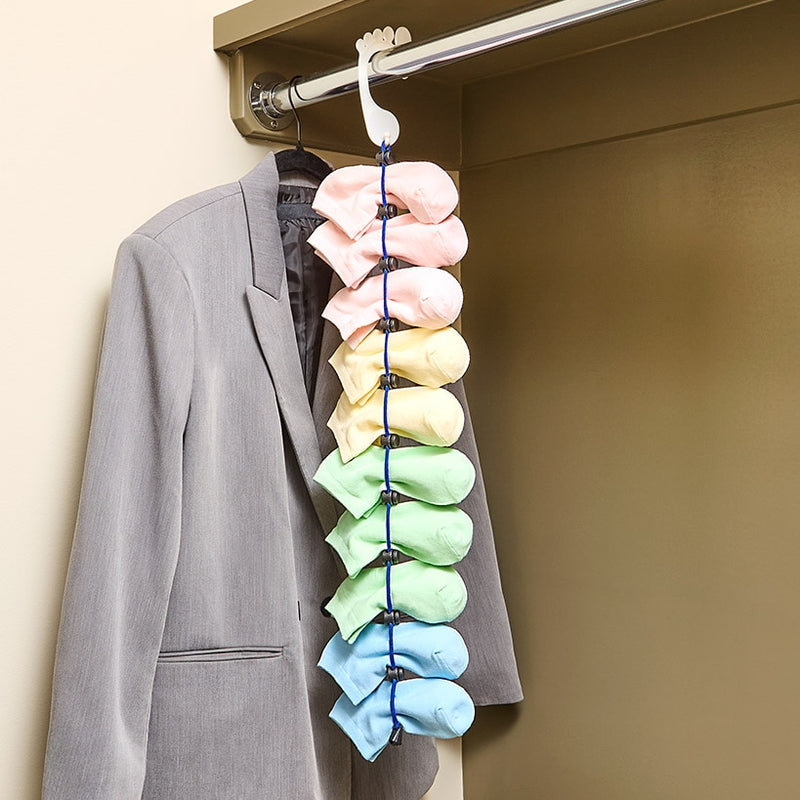 Sock Laundry, Drying Hanger, Sock Storage Hanger, Holds Up to 10 Pair ...