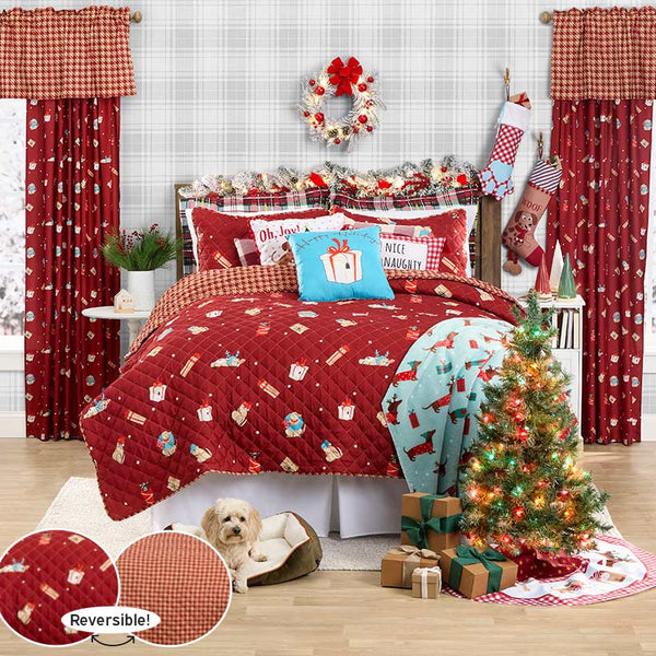 Happy Holidays Decorative Pillow | The Lakeside Collection