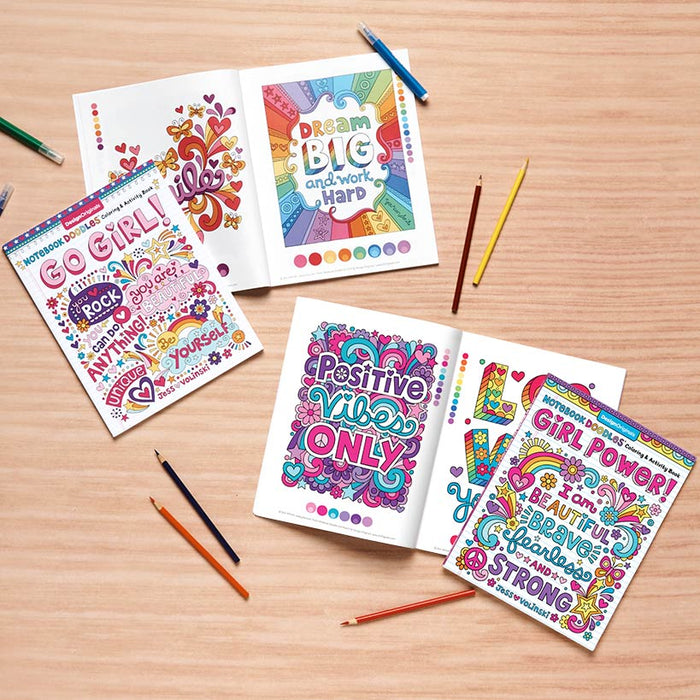 Notebook Doodles Coloring & Activity Books | The Lakeside Collection