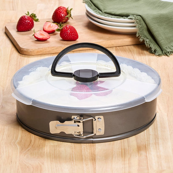 Nonstick Springform Baking Pan with Travel Lid | The Lakeside Collection