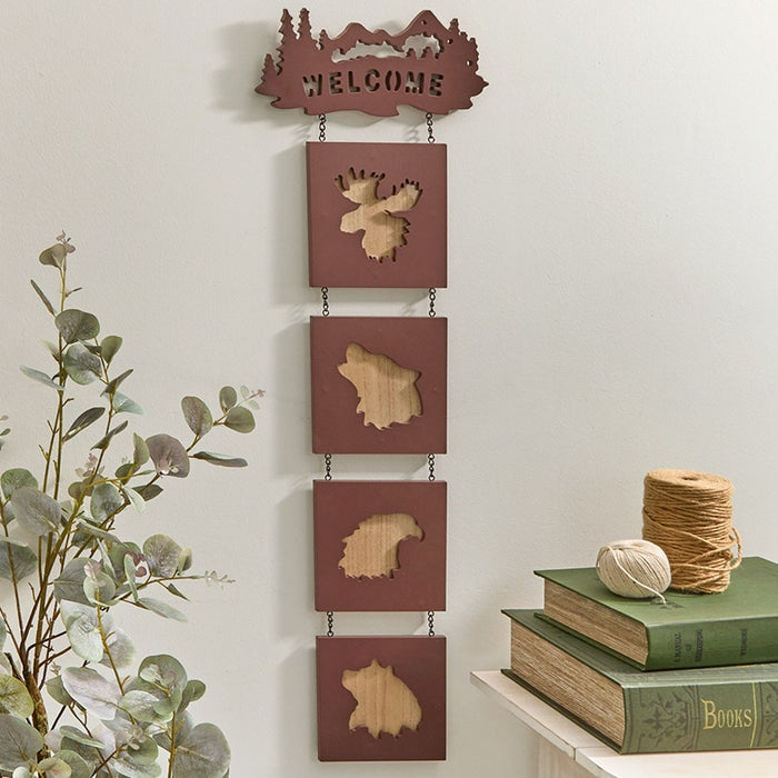 Woodland Welcome Wall Hanging | The Lakeside Collection