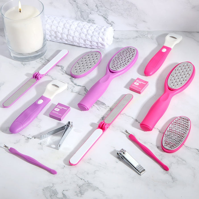 Ultimate Foot Pedicure Set - 12-Pc. | The Lakeside Collection