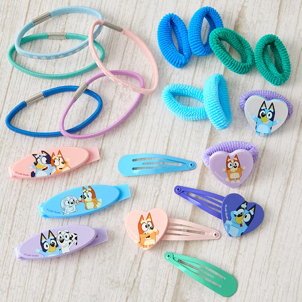 Bluey Hair Accessory Hair Accessory Set 20 Piece | The Lakeside Collection