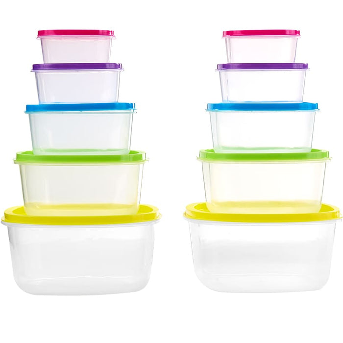 Food Storage Containers Set for Meal Prep - 20-Pc. | The Lakeside ...