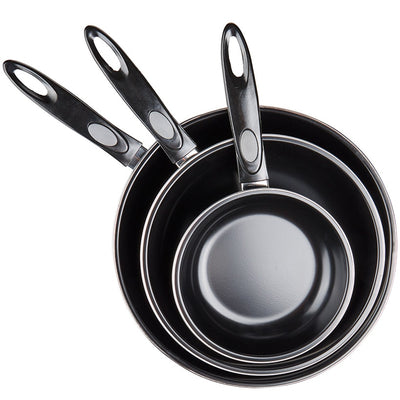 Carbon Steel Nonstick Fry Pans - Set of 3 | The Lakeside Collection