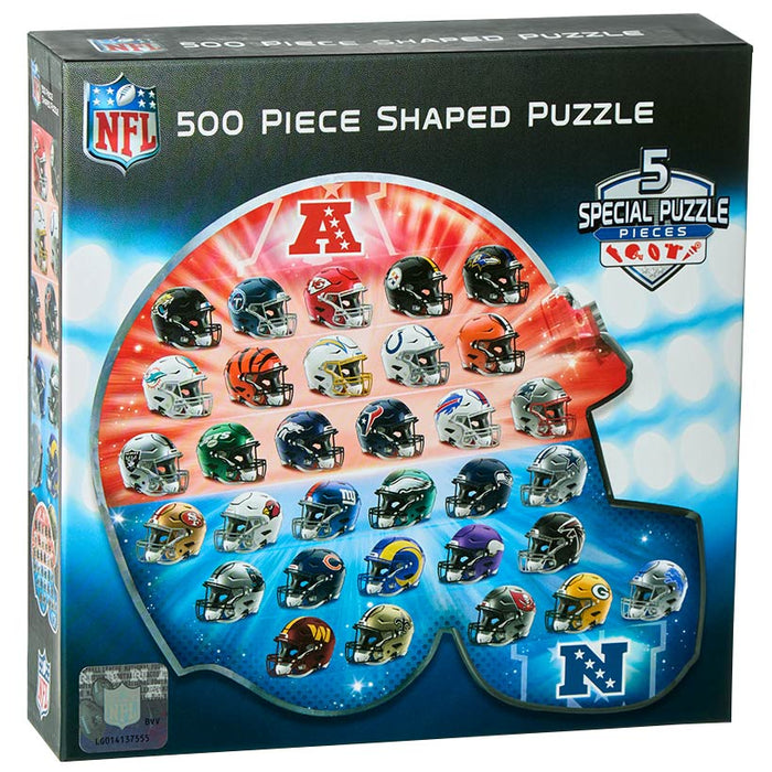 NFL 500-Pc. Shaped Puzzle | The Lakeside Collection