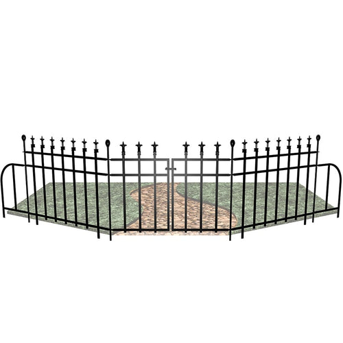 6-Pc. Finial Sectional Fence Post | The Lakeside Collection