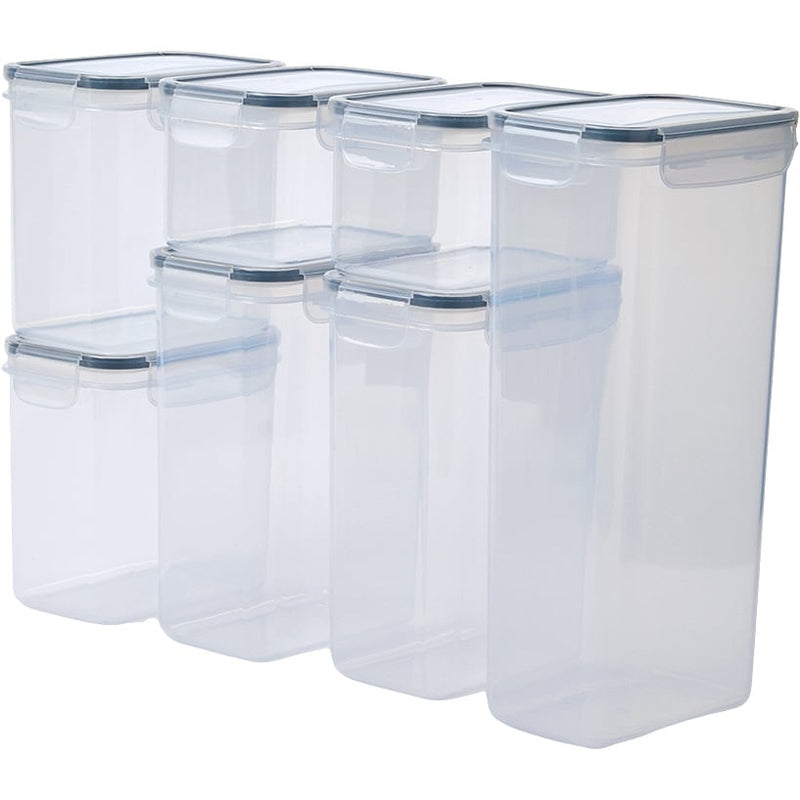 Pantry Food Storage Containers with Labels – Set of 7 | The Lakeside ...