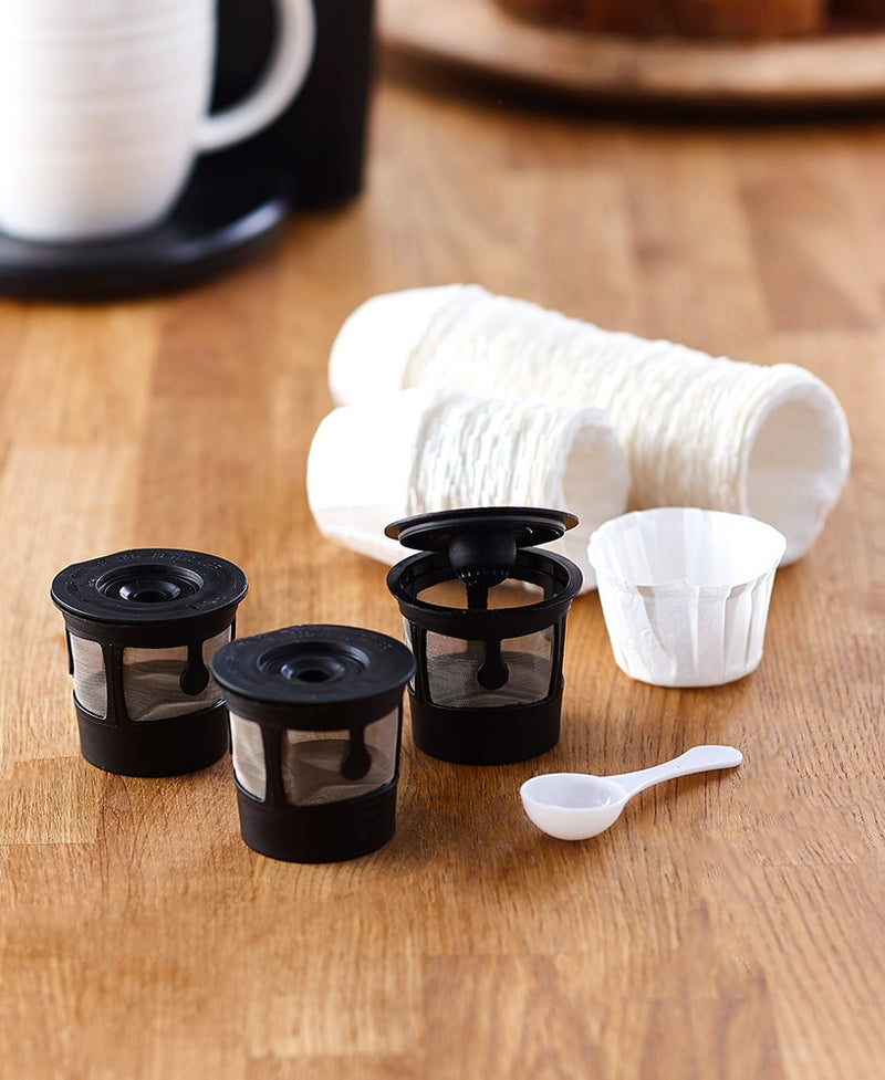 Reuseable Single Serve Coffee Pods or Disposable Coffee Paper Filters ...