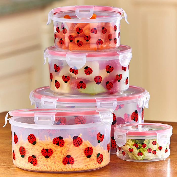 10-Pc. Printed Storage Containers | The Lakeside Collection