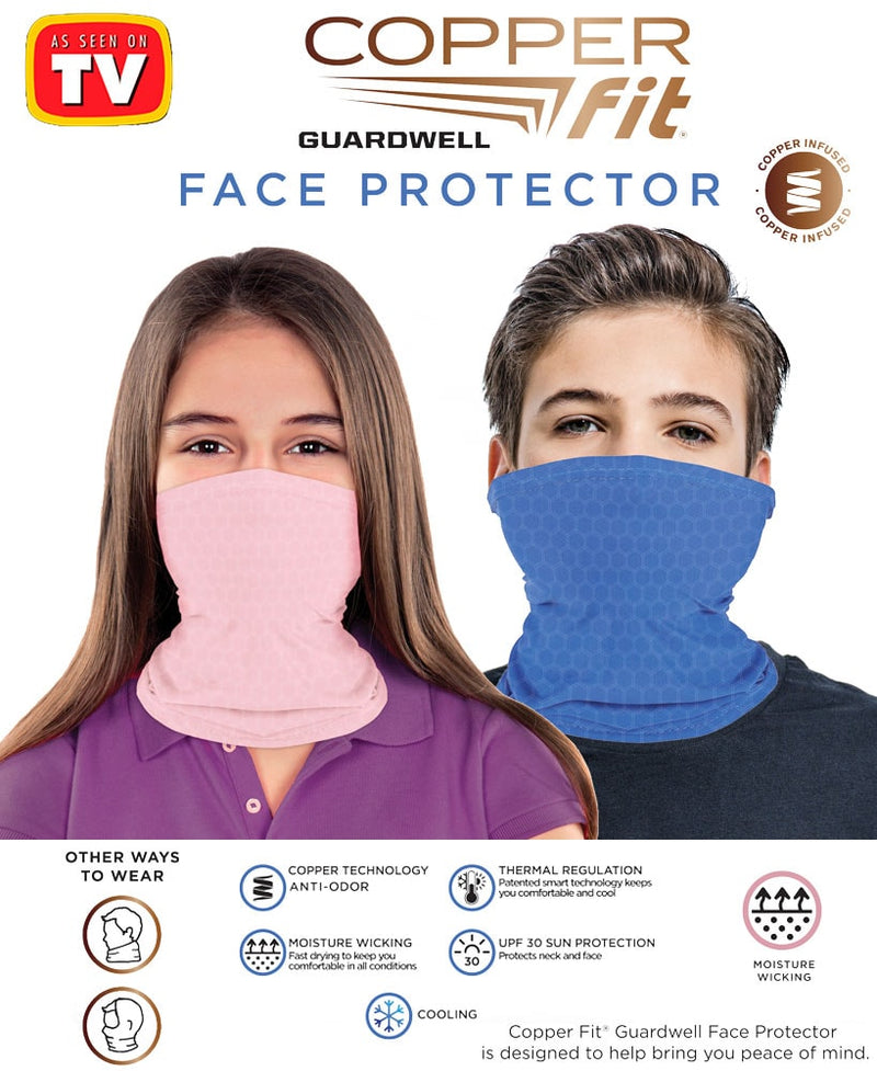 Copper Fit® Kids Guardwell Face Protectors | The Lakeside Collection