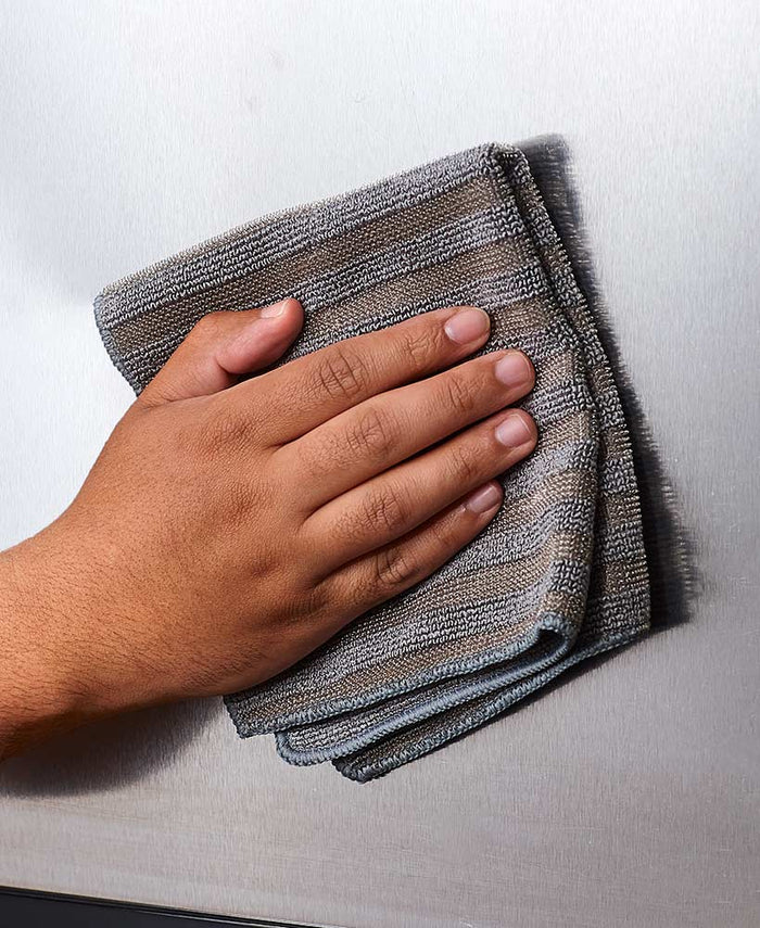 Stainless Steel Cleaning Cloths, Set of 3, 2 Sided 12 1/2" x 12 1/2 ...