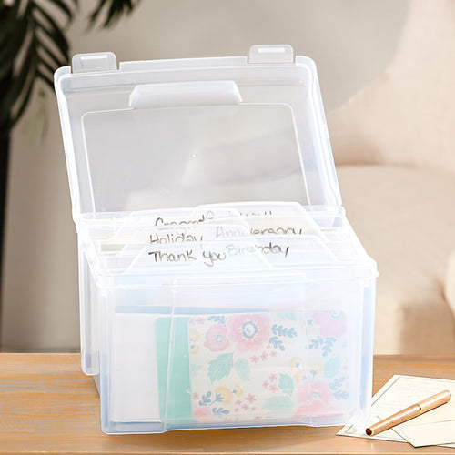 Greeting Card and Craft Keeper - 6 Labeled Dividers | The Lakeside ...