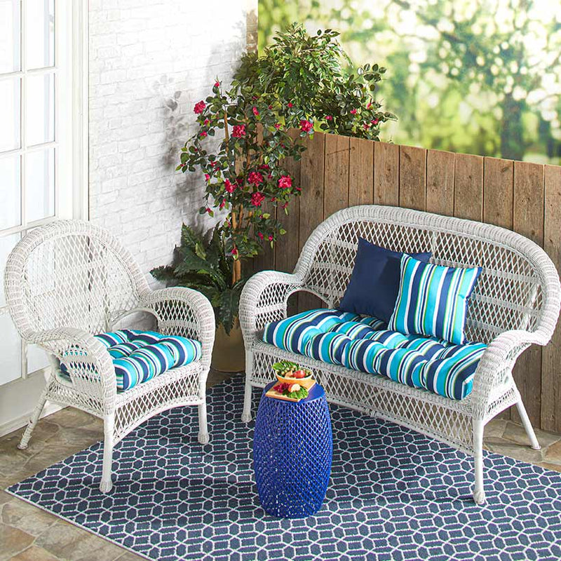 Striped Outdoor Cushion Collection | The Lakeside Collection