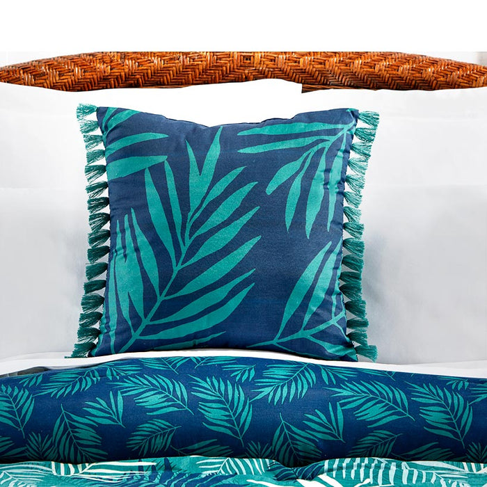 Summer Palm Reversible Comforter Set or Decorative Pillow | The ...