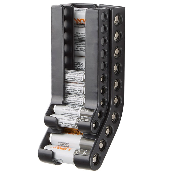 Wall Mounted Battery Organizer Storage Case - AA or AAA | The Lakeside ...