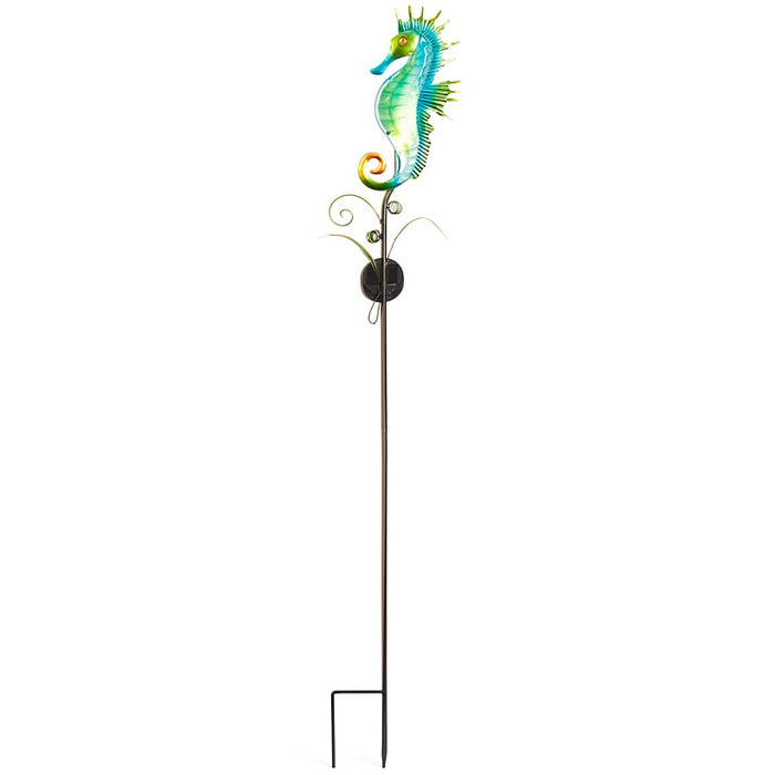 Coastal Sea Creature Solar Lighted Stake - Fish or Seahorse | The ...