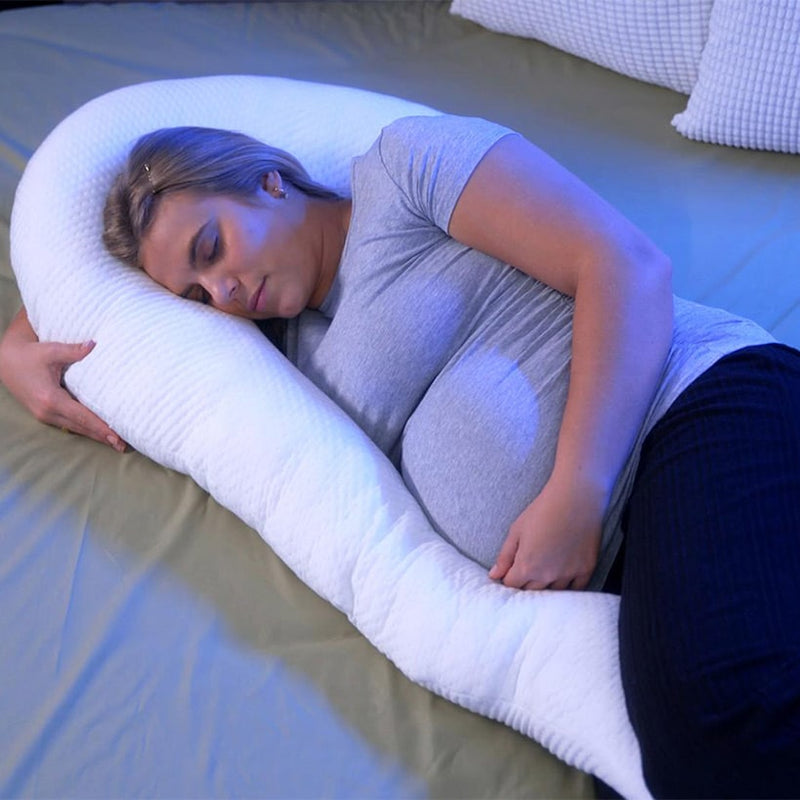Contour® Comfort Swan Body Pillow Cozy Support for Side Sleepers | The ...