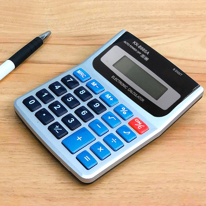 Desk Calculator 8 Digit with Sound Function | The Lakeside Collection