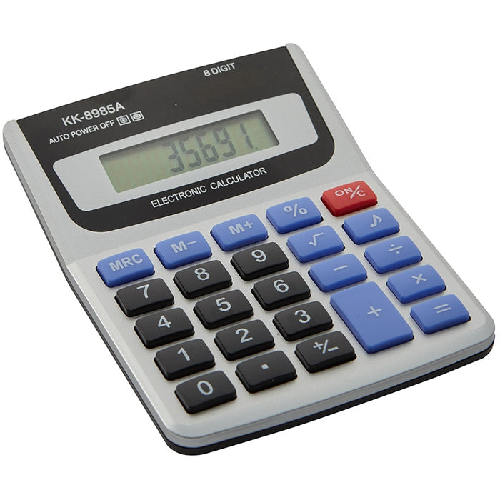 Desk Calculator 8 Digit with Sound Function | The Lakeside Collection