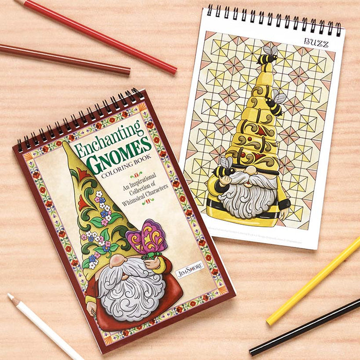 Enchanting Gnomes Coloring Book | The Lakeside Collection