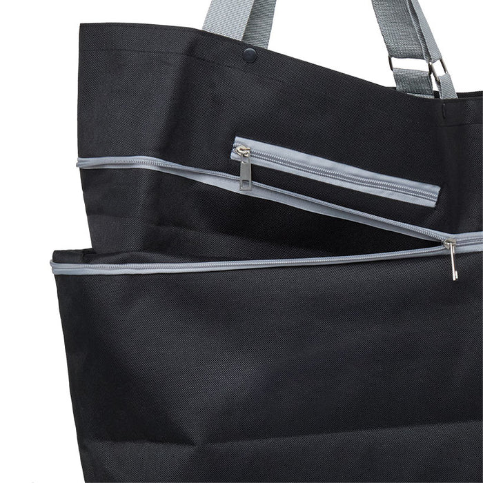 Ready Tote Expanding Tote Bag with Fold Away Wheels | The Lakeside ...