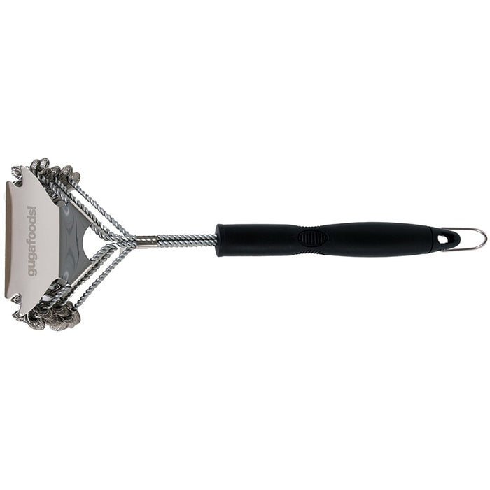 Guga Foods Grill Brush And Scraper Durable Stainless Steel Bristles ...