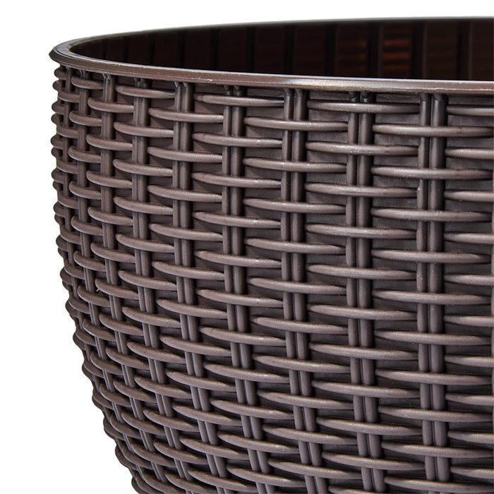 Solar Lighted Hanging Basket Planter | The Lakeside Collection
