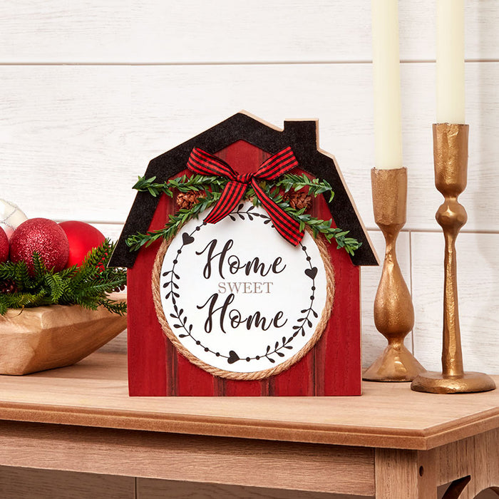 Farmhouse Rustic Home Sweet Home Sign | The Lakeside Collection