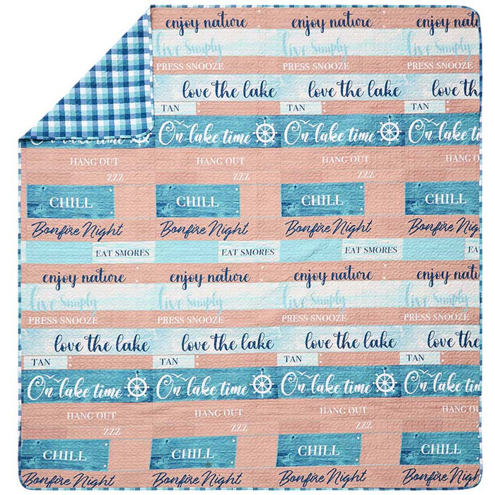 Lake Time Full/Queen or King Quilt | The Lakeside Collection