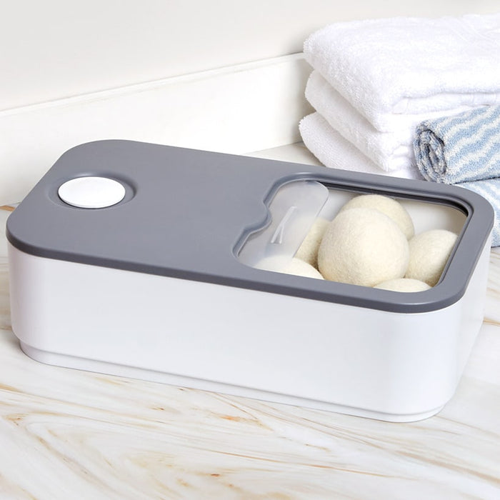 Laundry Dual Detergent Dispenser or Sliding Laundry Pod Storage ...