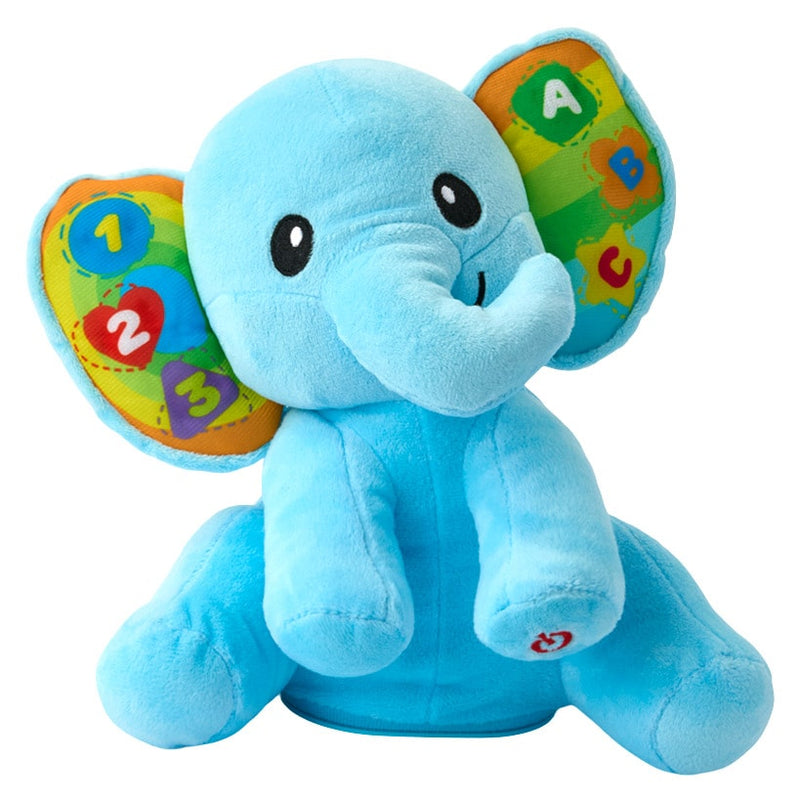 Winfun Interactive Elephant Plush Toy - Lights and Sound Learning Fun ...