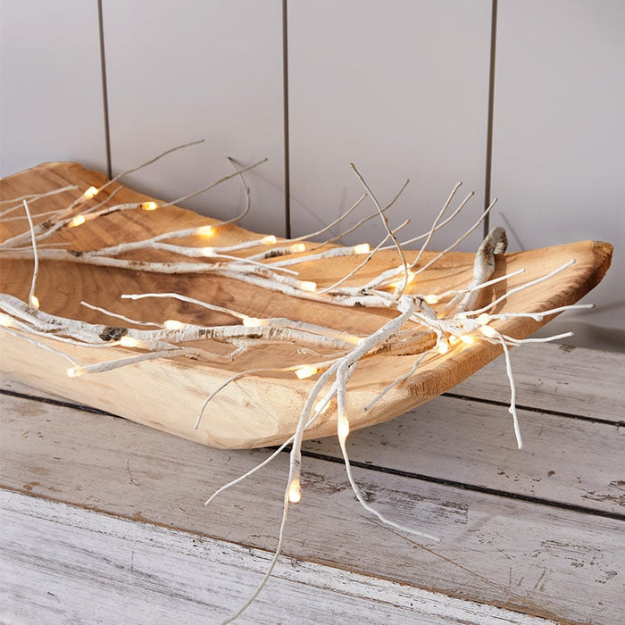 Lighted Winter Birch Garland | The Lakeside Collection