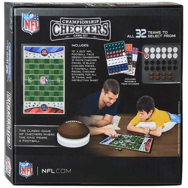 NFL Checkers | The Lakeside Collection