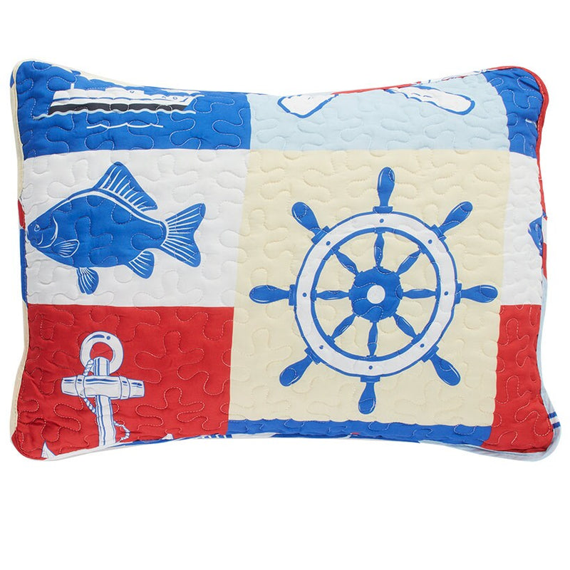 Nautical Themed Sham | The Lakeside Collection