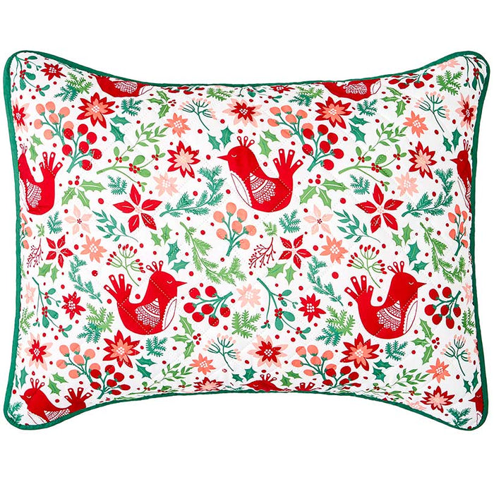 Nordic Cardinal Quilt Set Full/Queen or King with Shams | The Lakeside ...