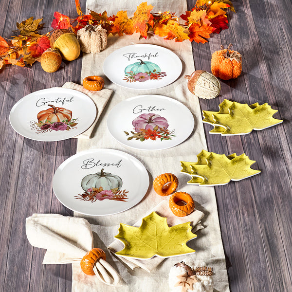 Pastel Fall Sentiments Tableware Collection | The Lakeside Collection