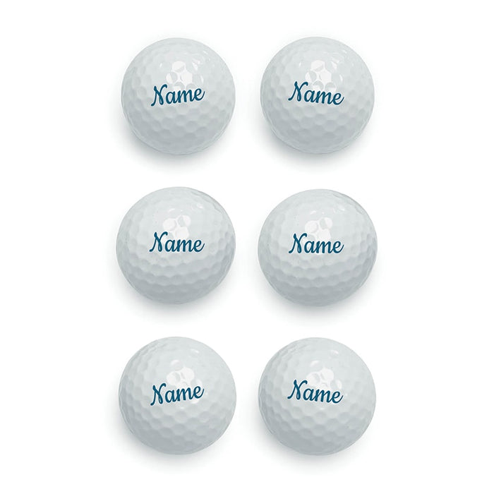 Personalized Name Golf Balls Set of 6 | The Lakeside Collection