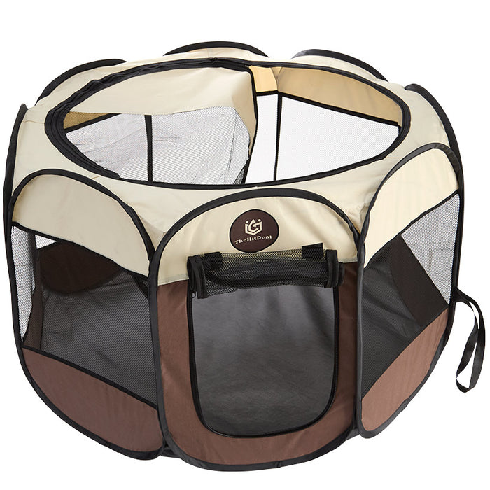 Portable Pet Playpen - Indoor/Outdoor Use with Carry Bag | The Lakeside ...