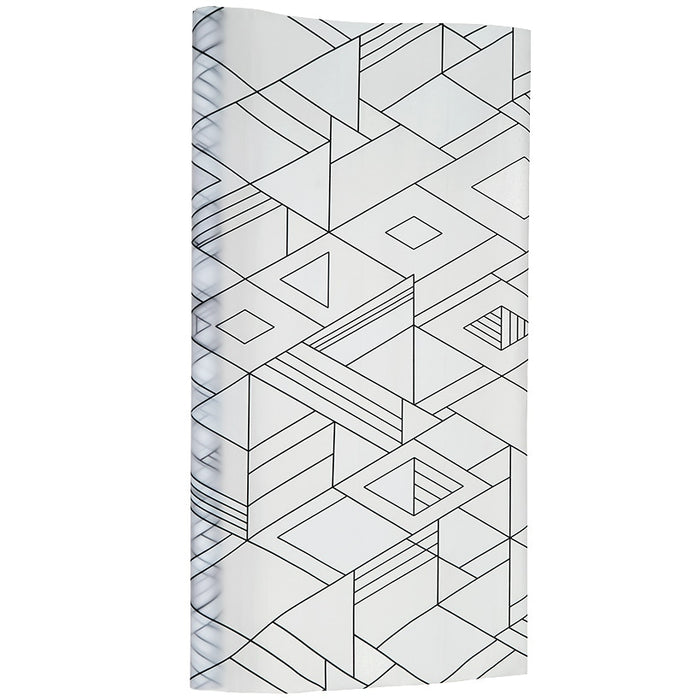 Window Film PVC Embossed In Geometric Ivy Or Square Design | The ...