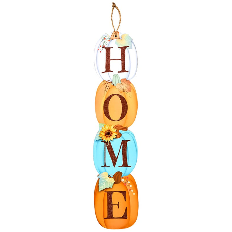 Fall Pumpkin Home Sentiment Wall Decor | The Lakeside Collection