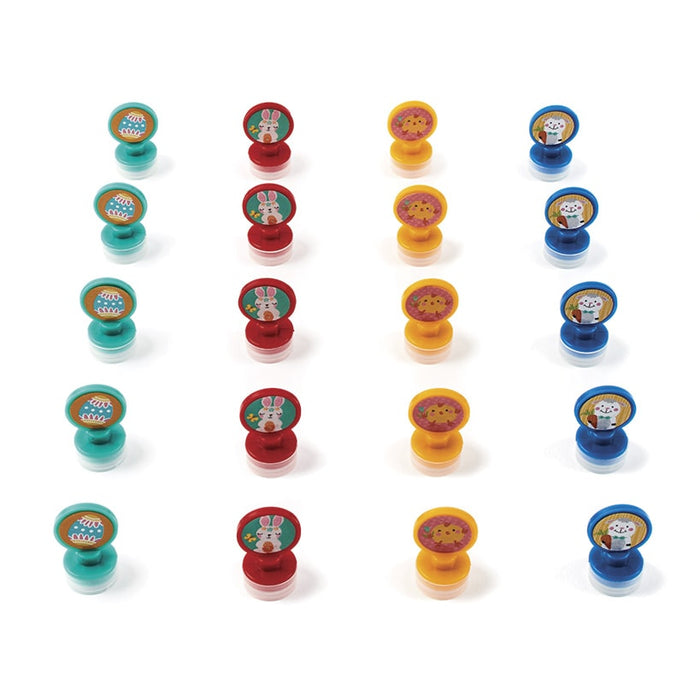Set of 20 Mini Easter Stampers | The Lakeside Collection