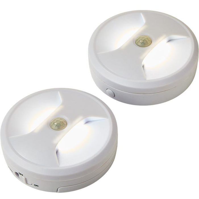 Ideaworks® Motion Sensor LED Night Lights - Multi Directional, Set of 2 ...