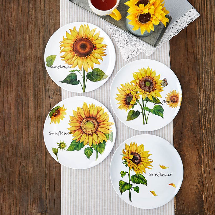 Summer Dining Melamine Plates Set of 4 | The Lakeside Collection