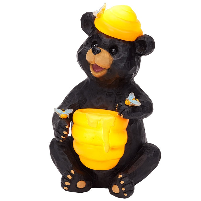 Solar Honey Bear Statue | The Lakeside Collection