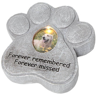 Solar Pet Memorial Photo Frame | The Lakeside Collection