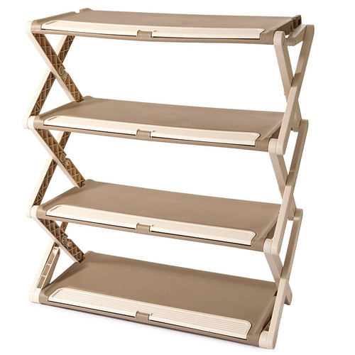 Expandable Shoe Rack - 4 Tier | The Lakeside Collection