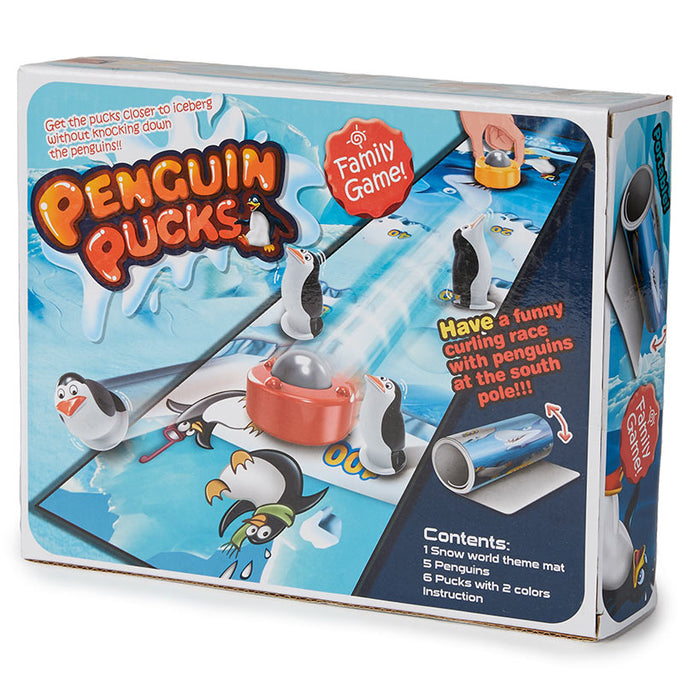 Family Fun Tabletop Game Penguin Pucks | The Lakeside Collection