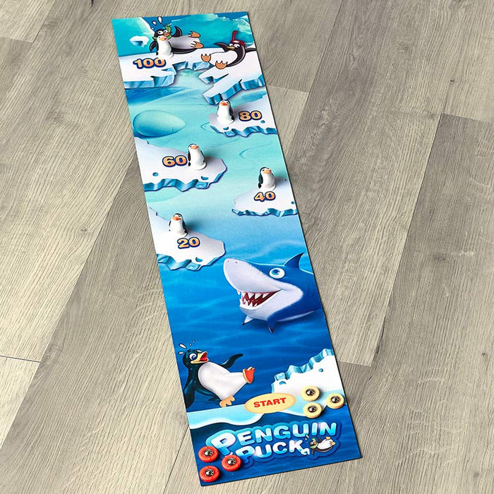 Family Fun Tabletop Game Penguin Pucks | The Lakeside Collection